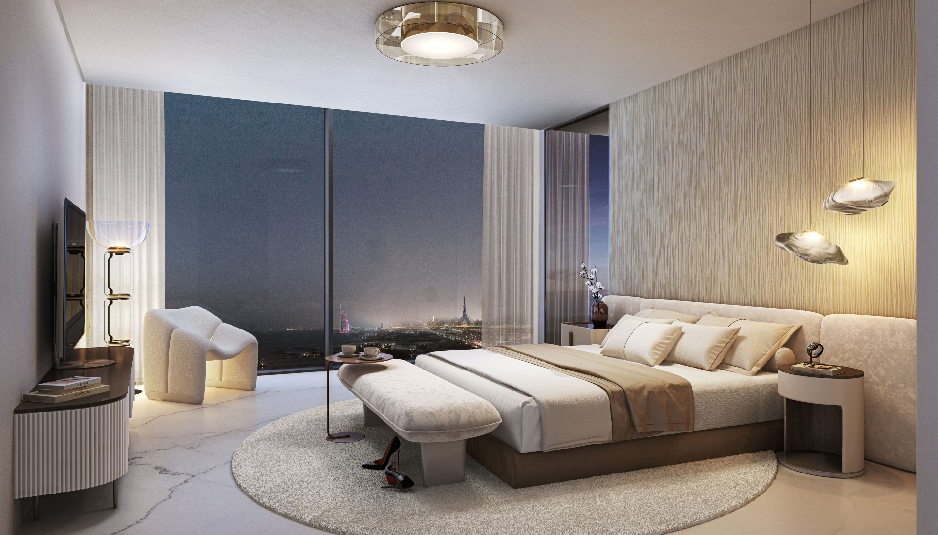 Palm Beach Towers – description, price, Divis Real Estate Company in Dubai