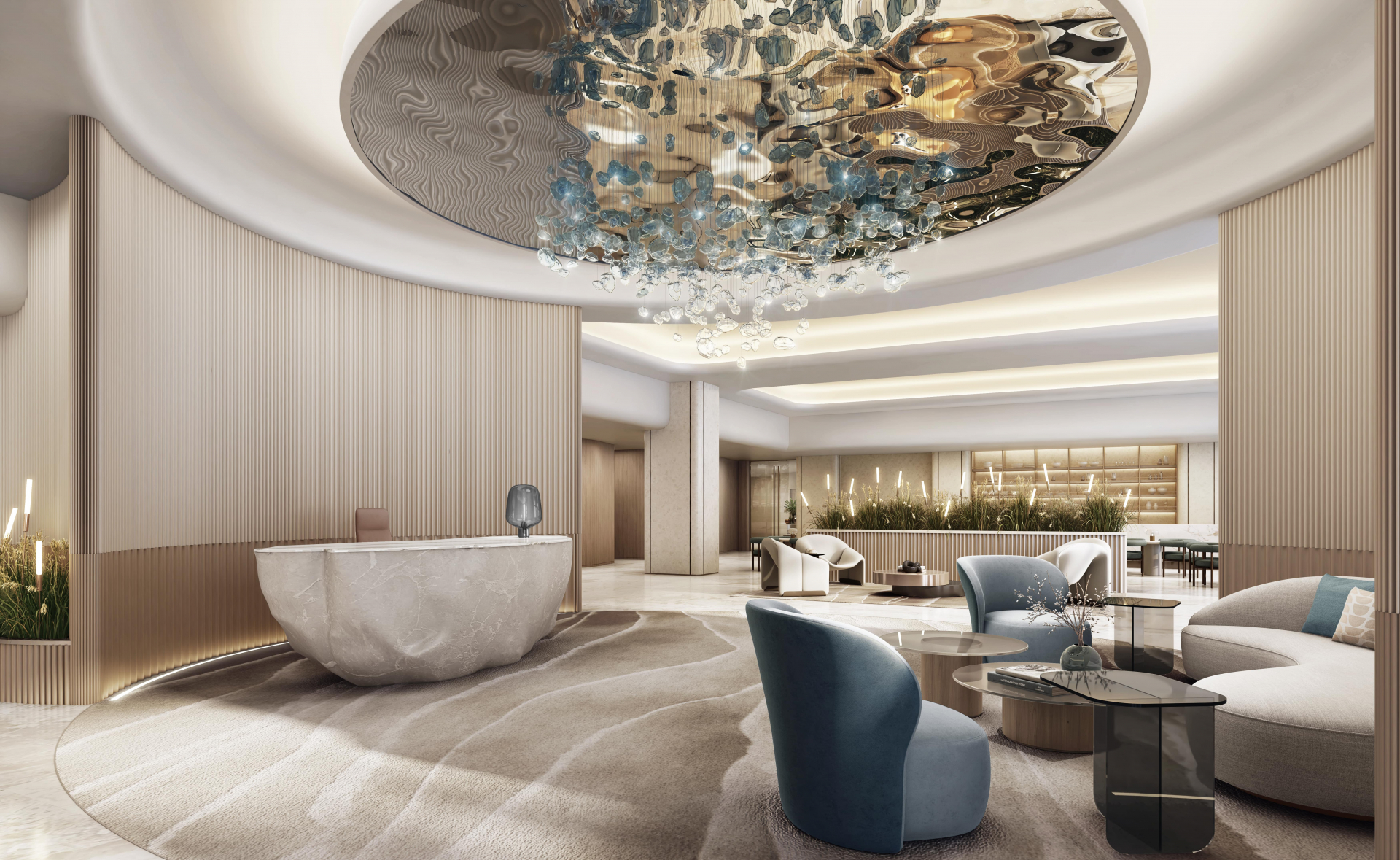 Palm Beach Towers – description, price, Divis Real Estate Company in Dubai